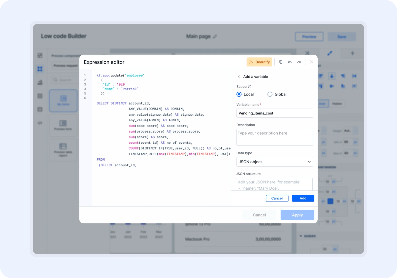 Kissflow Low-Code Platform for IT Developers | Build Enterprise Apps